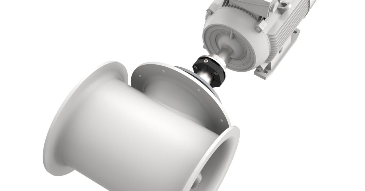 SAC360 baug/hekk thruster Ø300mm 400V - Sleipner Norge